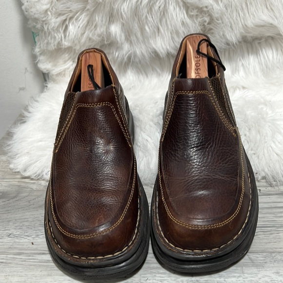 Born | Shoes | Born Mens Brown Leather Casual Loafers Slip On Shoes ...
